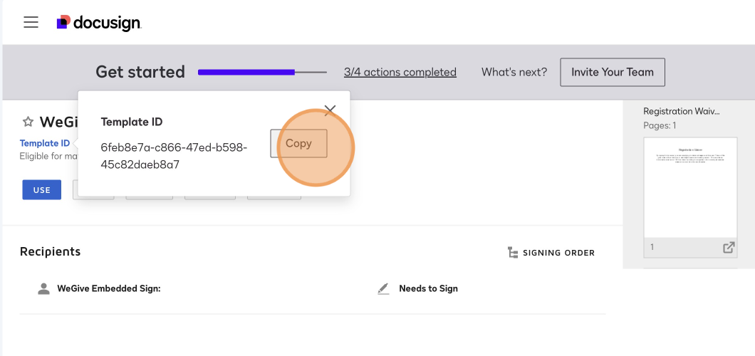 DocuSign Integration